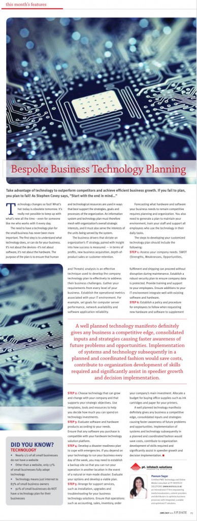 Bespoke Business Technology Planning | Travel, Technology and More...
